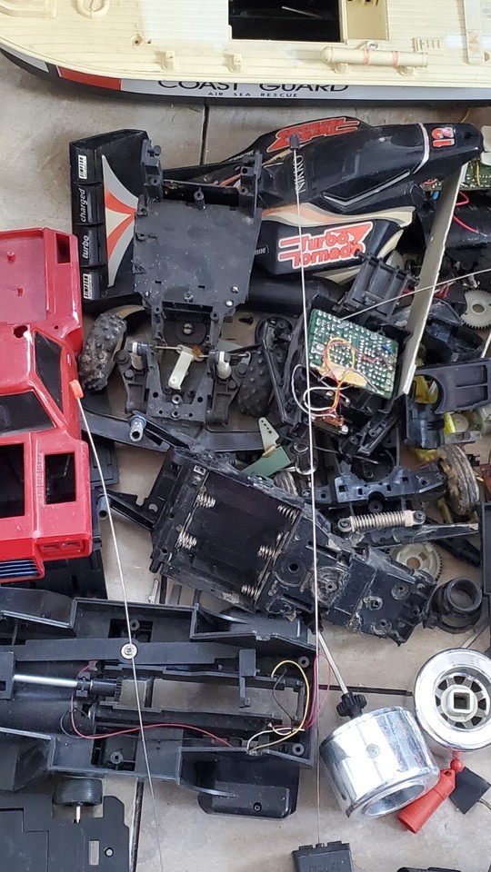 Lot 80s Rc Car Controllers Nikko Blue Box Road Champ Playskool Used ...