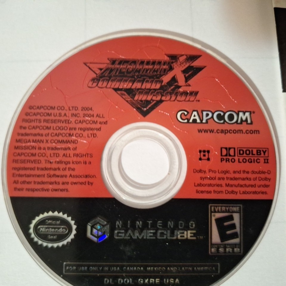 Mega Man X Command Mission Nintendo GameCube No Manual Tested Working ...