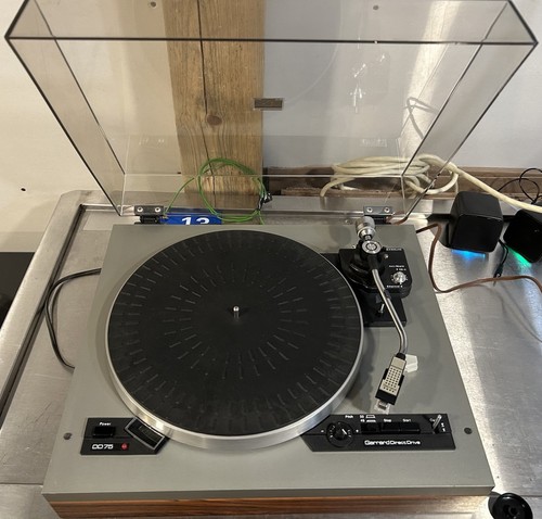 Garrard Direct Drive Turntable DD75 Tested Working Watch Video | eBay