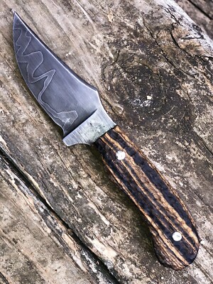 Black And White Ebony Handcrafted R. Jackson Custom Knife | eBay