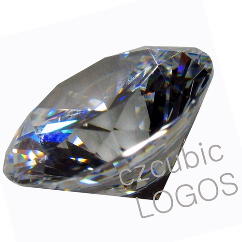 CUBIC ZIRCONIA SUPER EXCELLENT QUALITY LOOSE ROUND STONES 7A CLEAR CZ ...