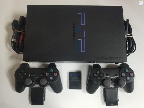 GUARANTEED Sony Fat Playstation 2 PS2 Console Bundle 2 BRAND NEW ...