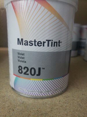 820j Violet Quart Mastertint Chromabase Cromax axalta Toner | eBay