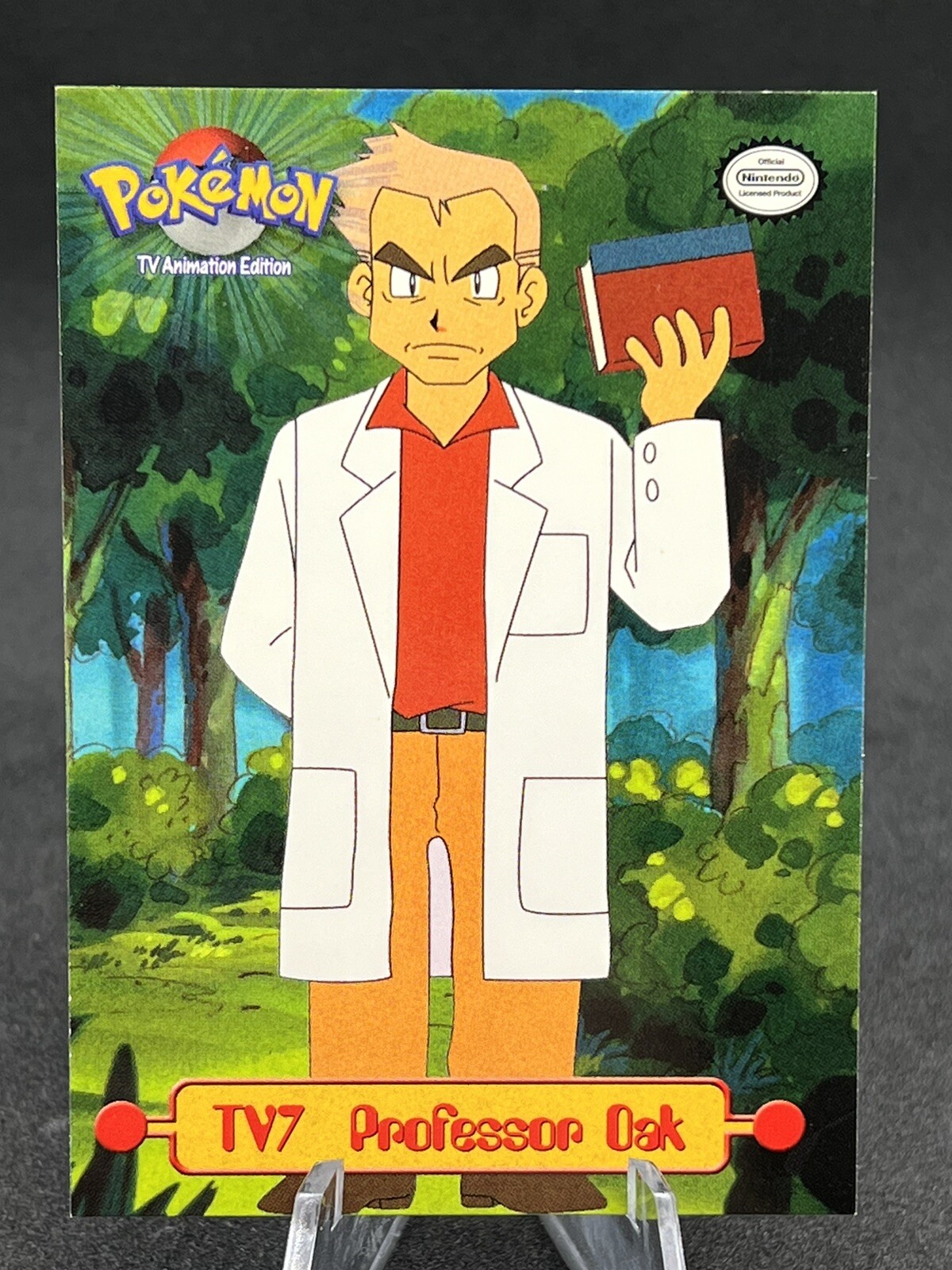Pokemon Card - Professor Oak TV7 - TV Animation Edition - Topps Series ...
