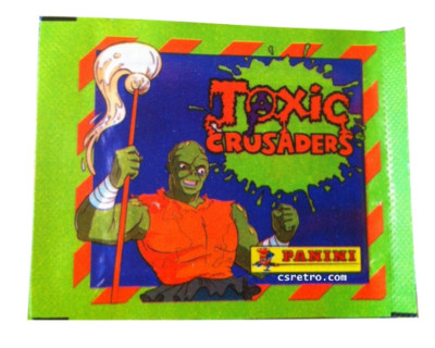 6 Packs Toxic Crusaders Sticker Cards Troma Toxic Avenger Kids Vintage ...