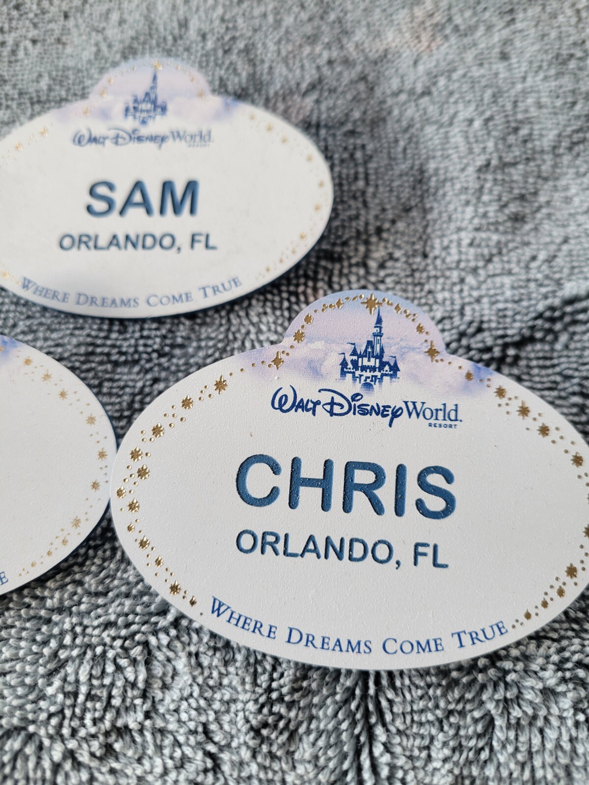 Vintage lot of 3 disney cast members badges pins from local estate | eBay