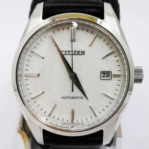 CITIZEN COLLECTION NB1060-04A Silver Lacquer Automatic Men's Watch New ...