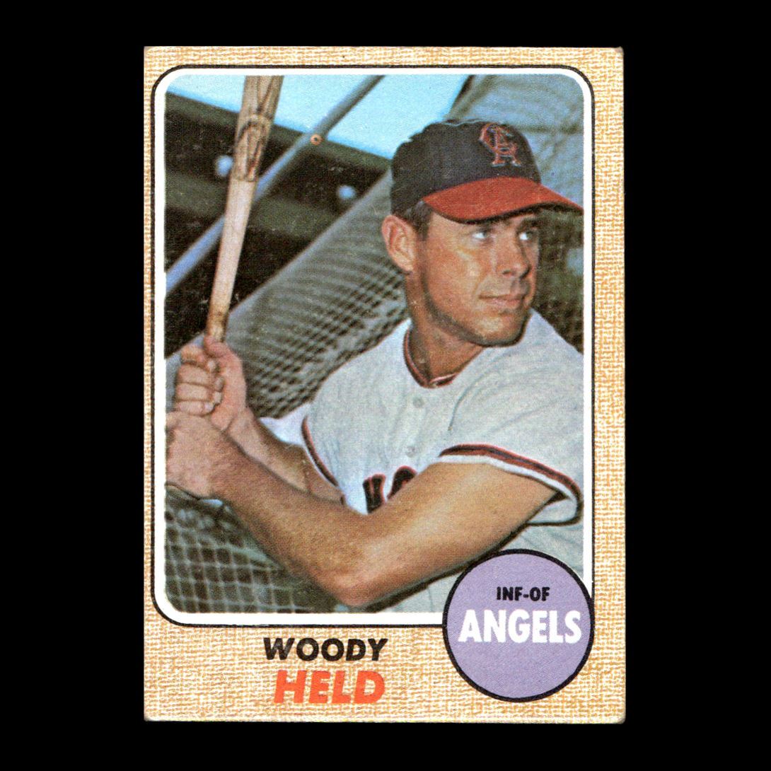 Woody Held 1968 Topps California Angels #289 Nice R303 | eBay