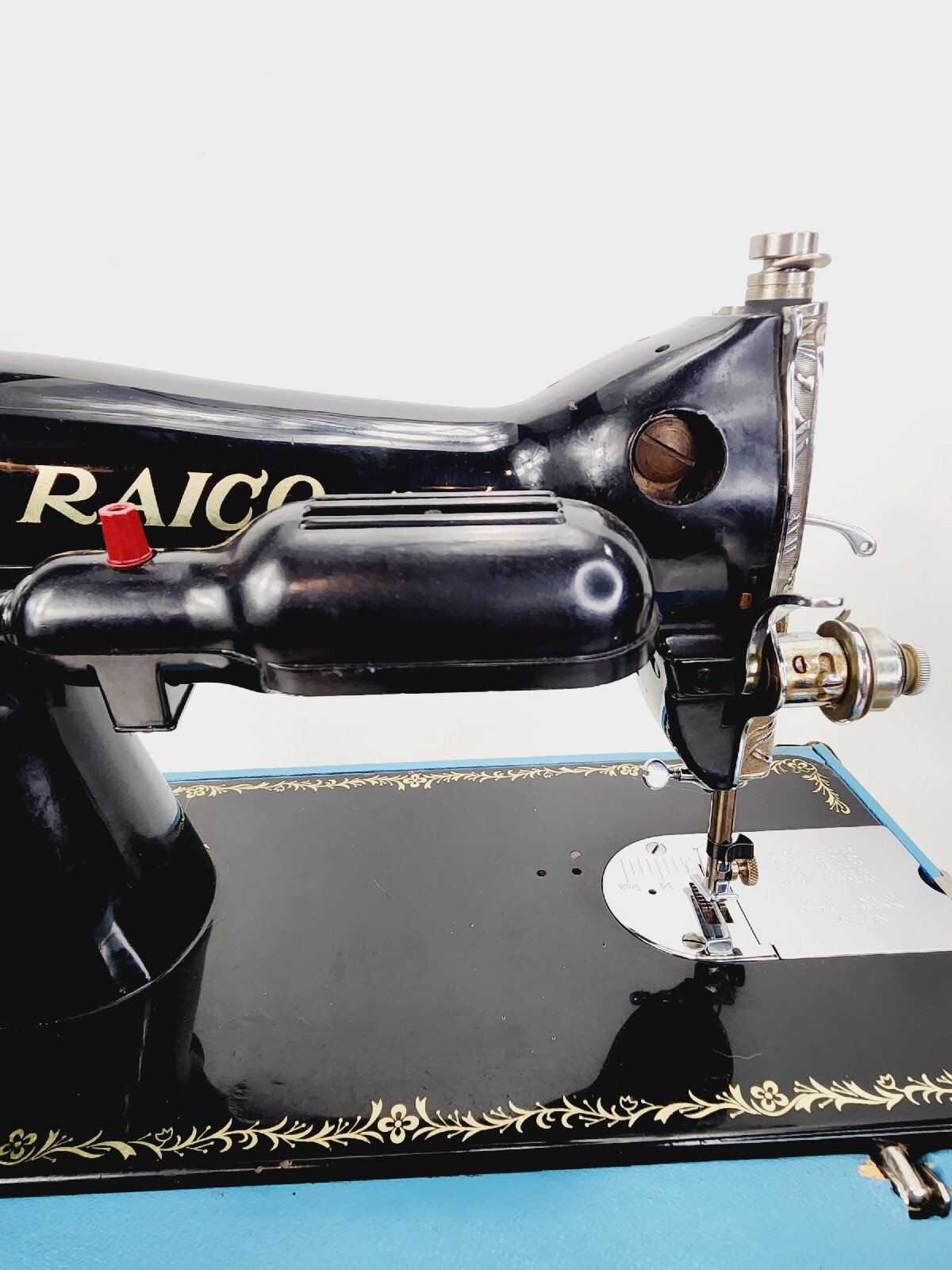 Raico Sewing Machine With Foot Petal And Light | eBay
