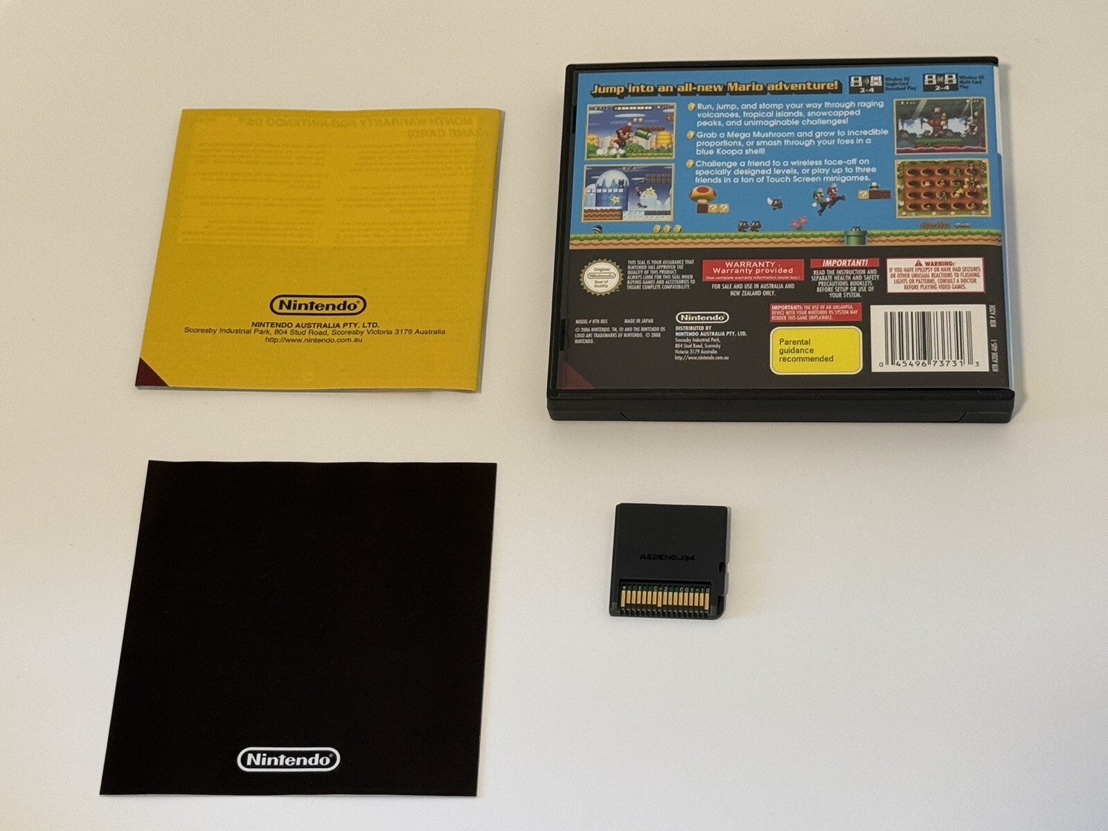 New Super Mario Bros (Nintendo DS, 2006) 802645750902 | eBay