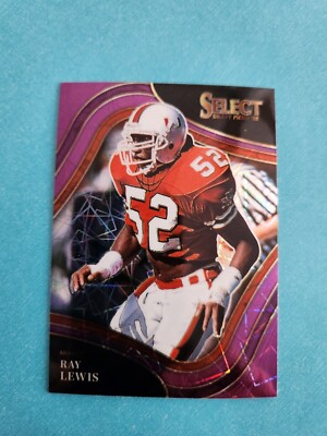 ray lewis 2022 PANINI SELECT #151 DRAFT PICKS PURPLE FIELD LEVEL | eBay