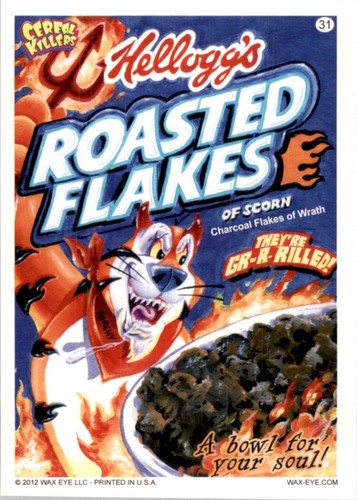 2012 Cereal Killers ROASTED FLAKES #31 | eBay