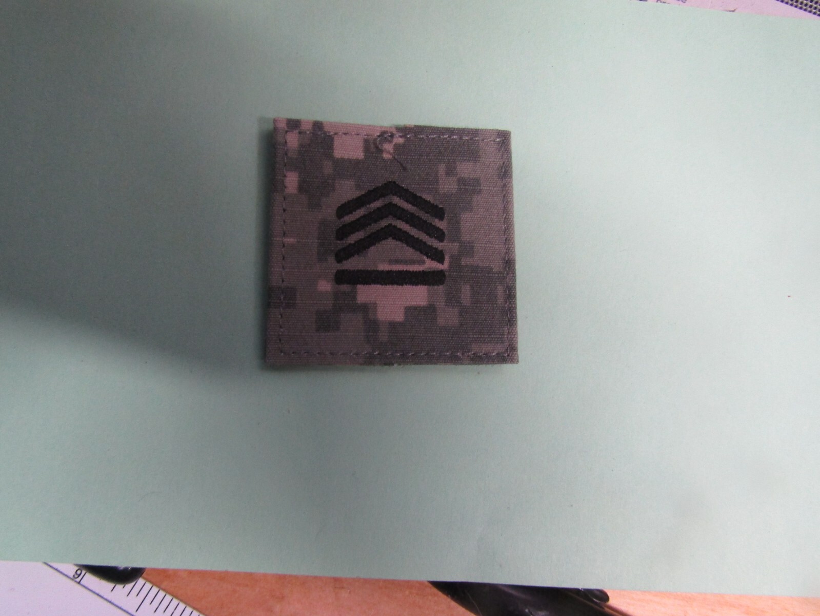 MILITARY PATCH HOOK AND LOOP ACU DIGITAL FOR JACKET JROTC STAFF ...