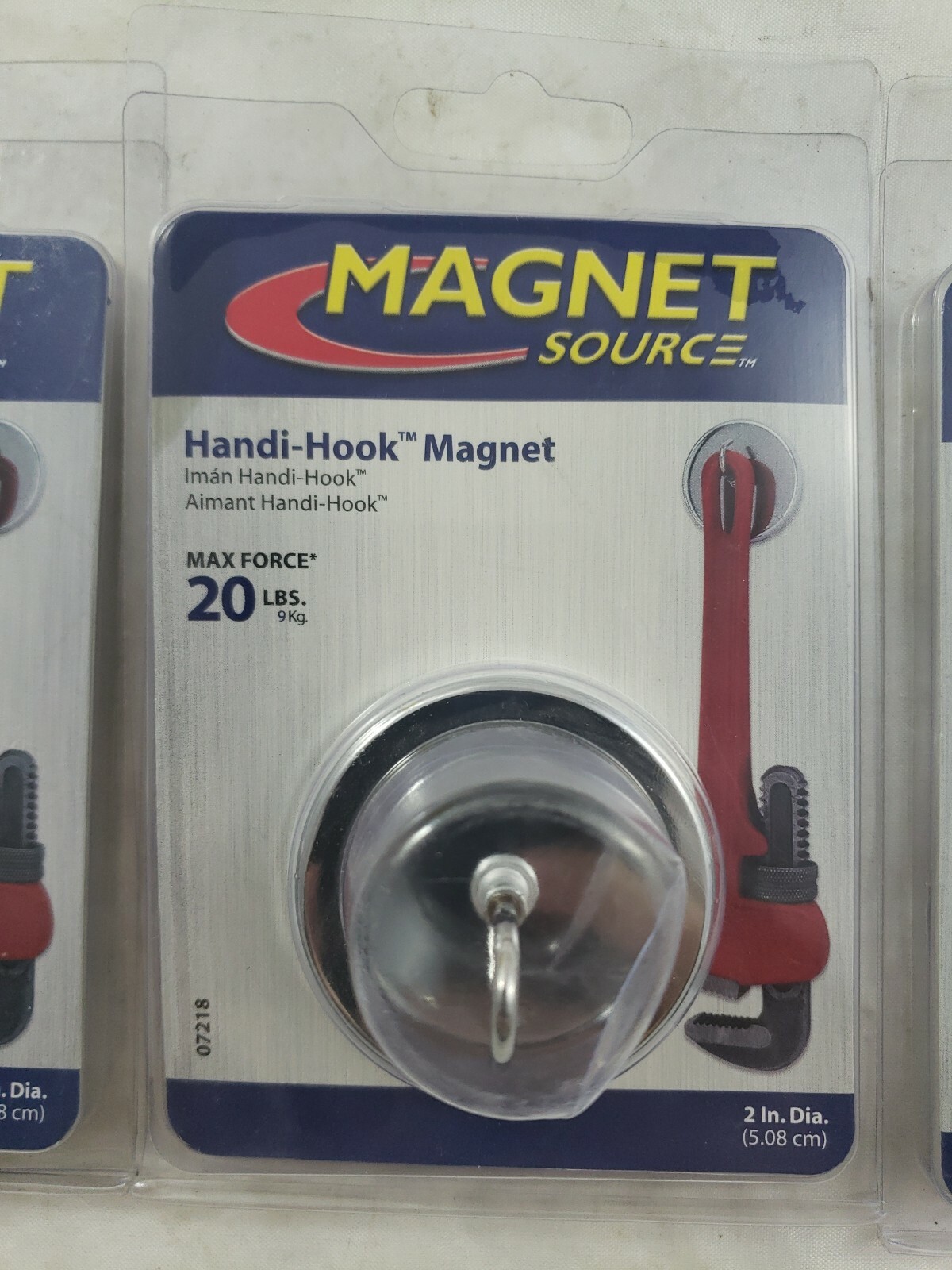 FOUR Master Magnetics Handi-Hook Magnetic Hook 20 | eBay
