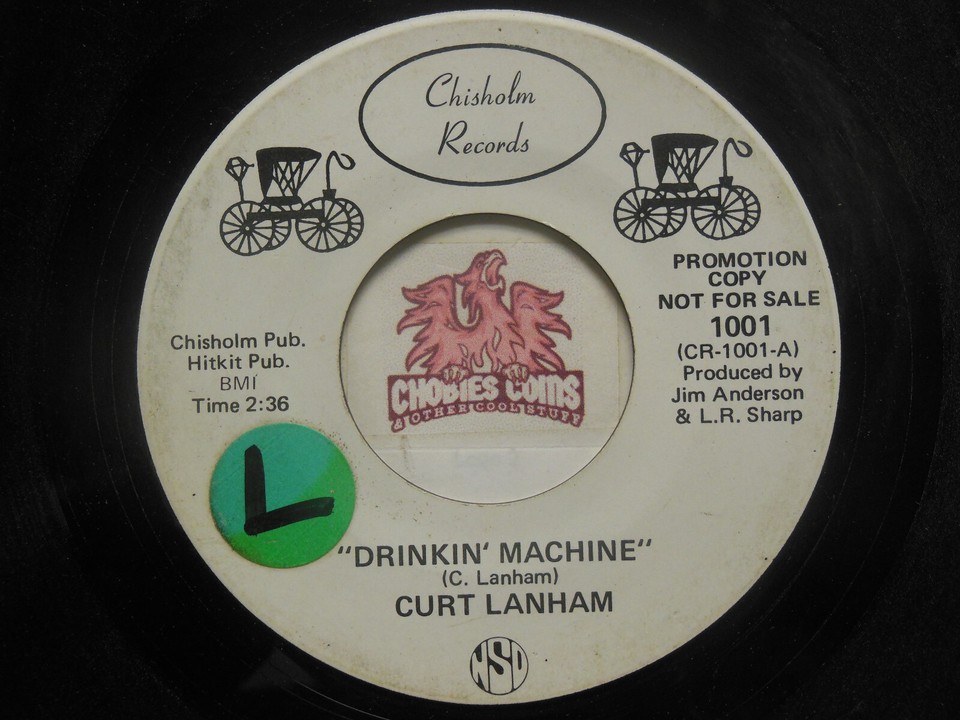 Curt Lanham – Drinkin' Machine / Same, 45 RPM VG (5G) | eBay