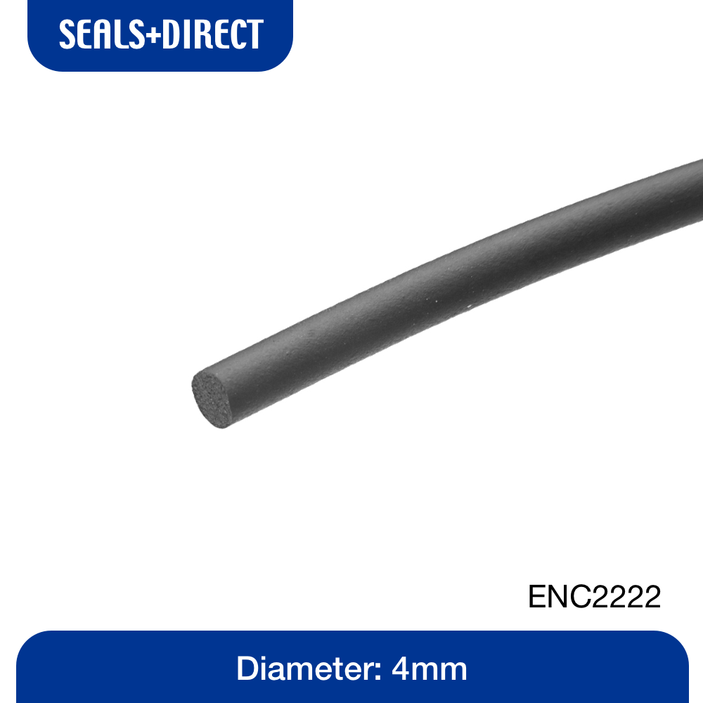 Crittal Baco Greenhouse Glazing Rubber Seal - 4mm Expanded Cord - 10m ...