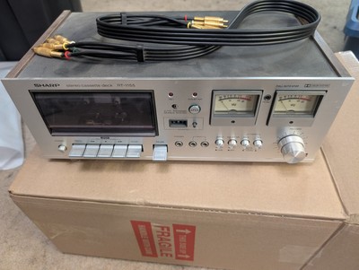 Sharp RT-1155 Vintage Cassette Deck BEAUTIFUL Condition Working NICE ...