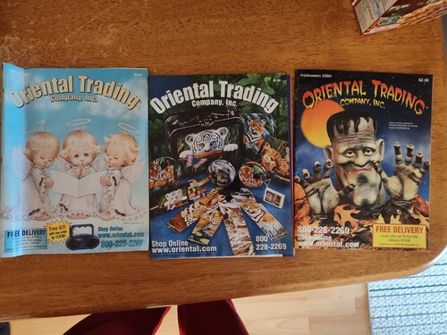 Oriental Trading Catalog lot OF 3 1998 2000 | eBay