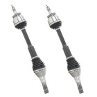 TrakMotive Extended Travel CV Axle Shafts Front Pair Fits Ford F-150 ...