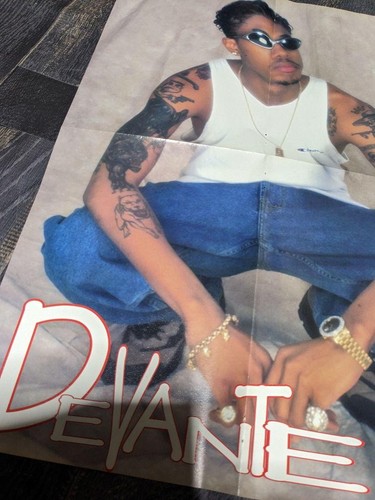 DeVante Swing Usher Folded Mini Poster R&B Jodeci Rare Collectible | eBay