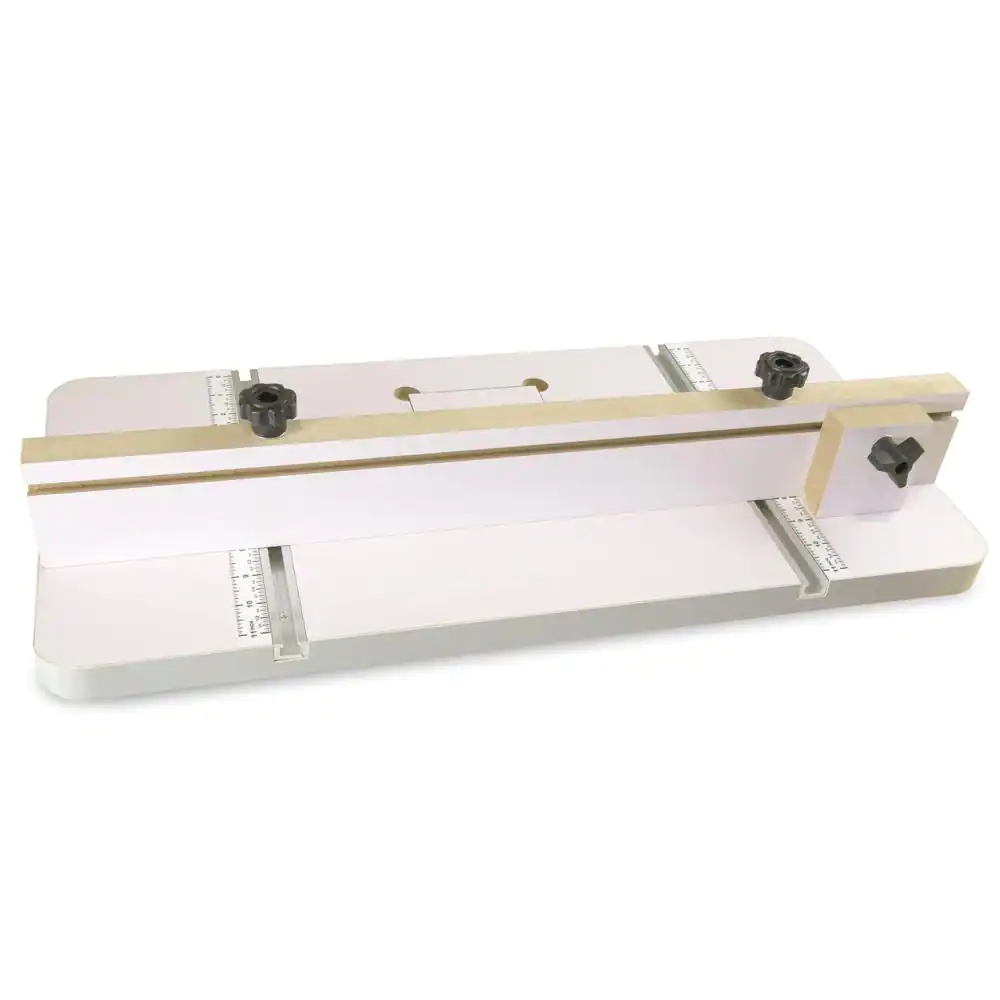 NEW 24" x 12" Drill Press Table with Adjustable Fence & Stop Block for ...