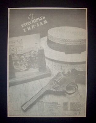 The Jam Eton Rifles, Setting Sons 1979 Poster Type Ad, Promo Advert | eBay