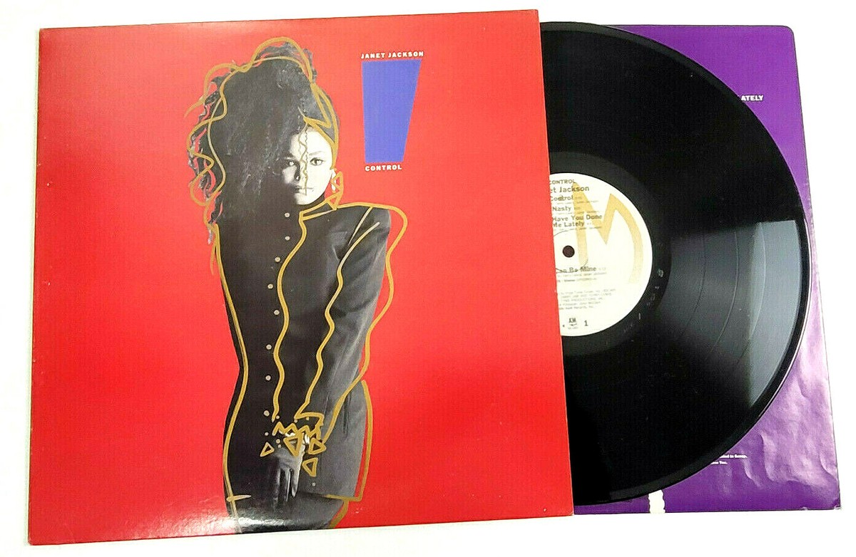 Janet Jackson Kontroll Album Poster Janet Jackson Poster S / Control