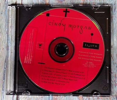 Listen by Cindy Morgan (CD, Nov-1996, Sony Music Distribution)**DISK ...