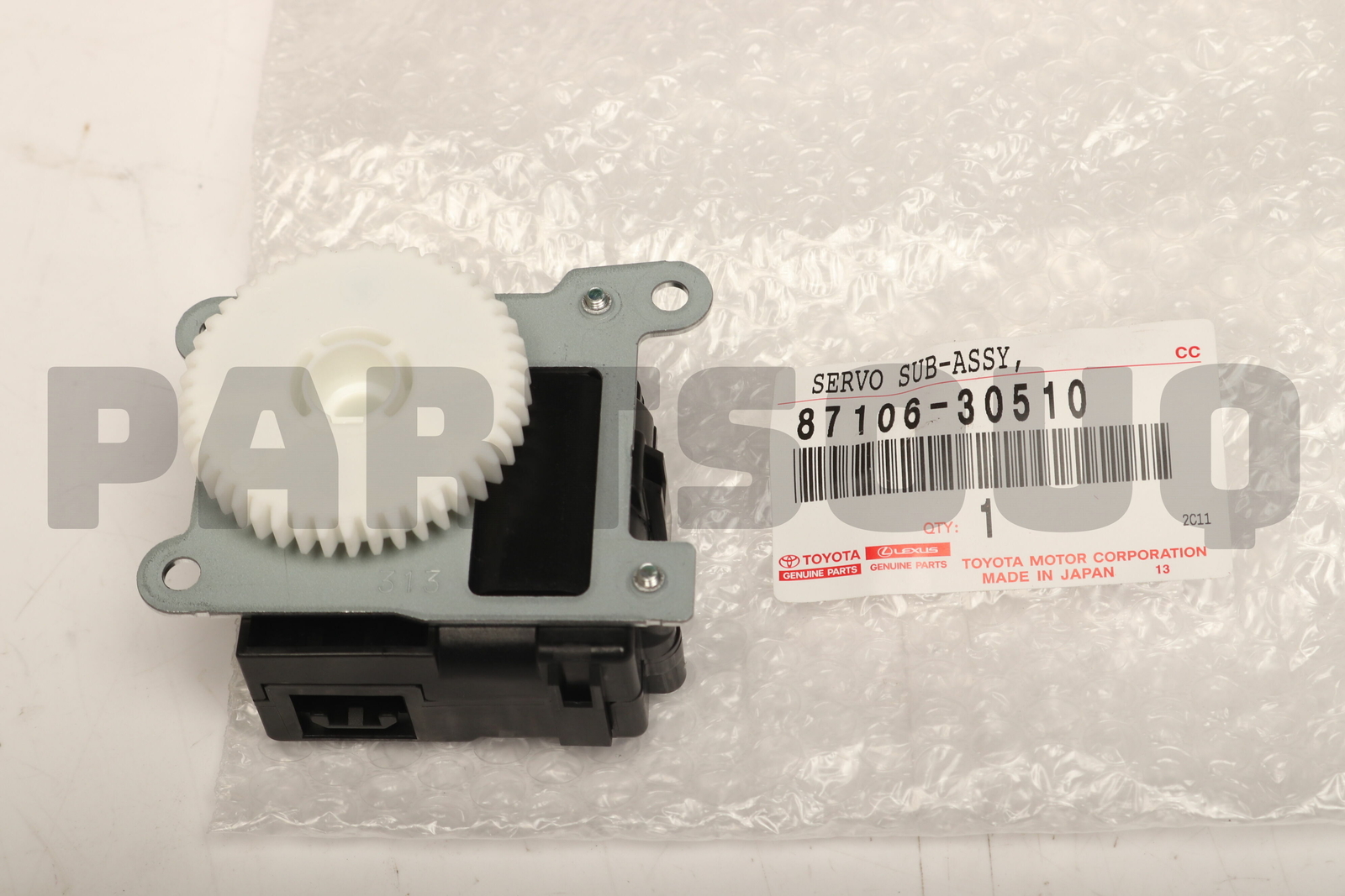 8710630510 Genuine Toyota DAMPER SERVO SUB-ASSY, BLOWER, NO.1 87106 ...