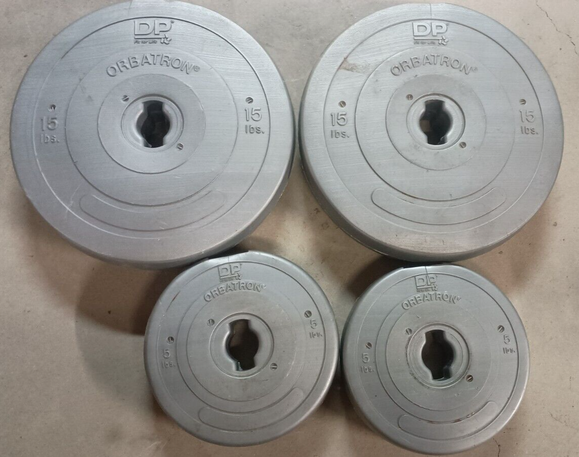 Lot of 4: Orbatron Free Weights 5 LB and 15 LB | eBay