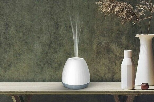 MAINSTAYS HF032 ULTRASONIC NIGHTLIGHT HUMIDIFIER W/AROMA, WHITE ...