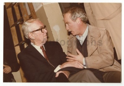 Jimmy Stewart & Richard Dreyfuss - Original Vintage Photo by Peter ...