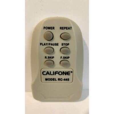 Califone RC-445 Remote Control for 2400 Series Audio System | eBay
