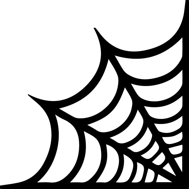 Corner Spider Web Clipart