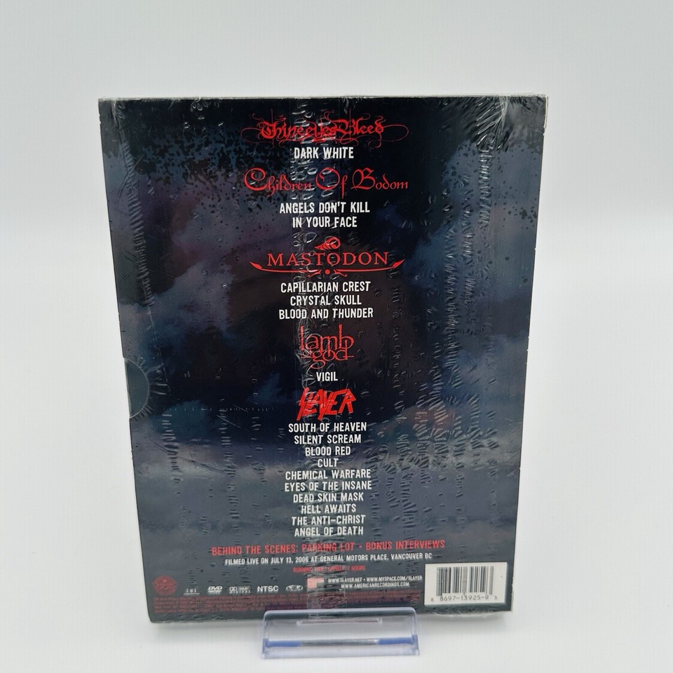 Slayer - Unholy Alliance: Live DVD Lamb Of God Mastodon Children Of ...
