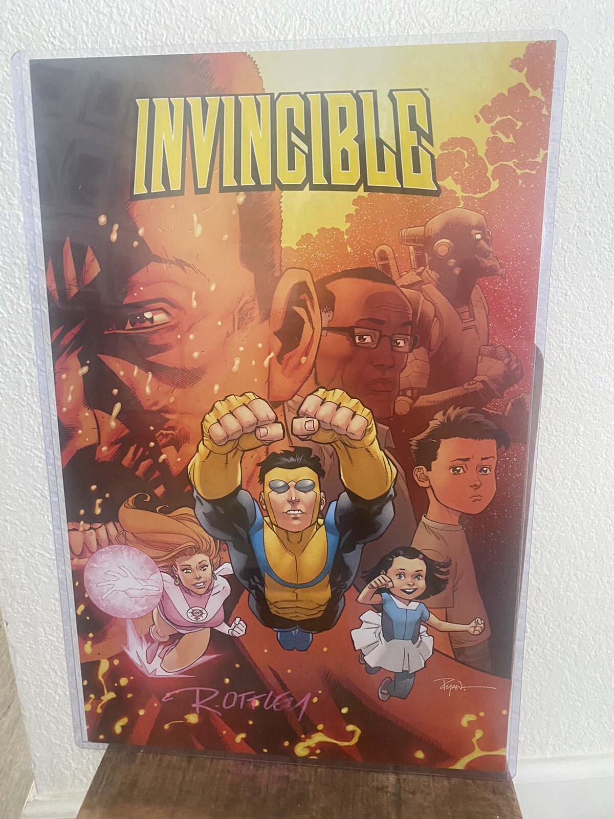 Invincible Art Print Signed Ryan Oattley | eBay