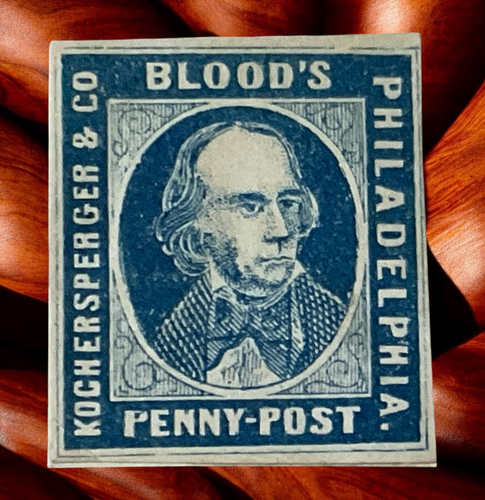 US Local Post Stamp, Blue, Mint — Unidentified/Unchecked! | eBay