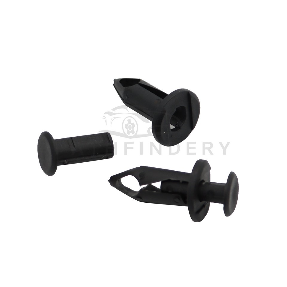 100Pcs ATV Retainer Clips Push Pin Splash Guard Body Panel For Honda ...