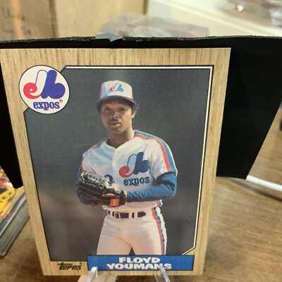 1987 Topps #105 Floyd Youmans Montreal Expos Baseball Card | eBay