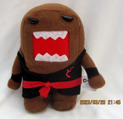 Domo Kun in Black Karate 6" Plush Stuffed Toy-Domo Kun Black Kung Fu ...