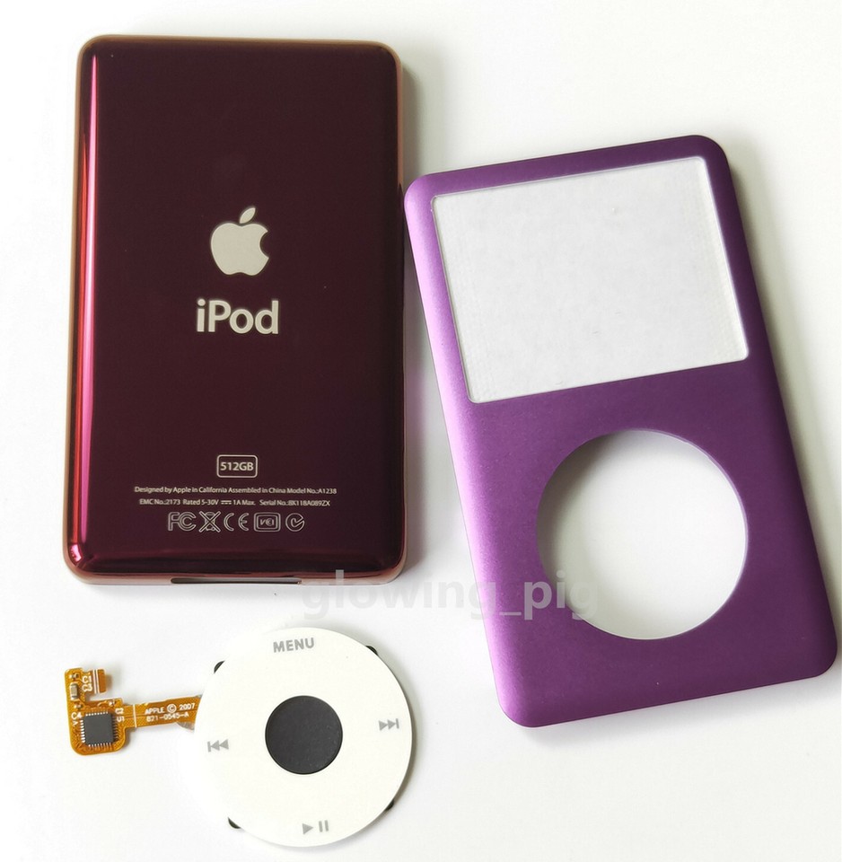 Faceplate Housing &Clickwheel & Back Cover For iPod 5，6，7th Gen Classic ...