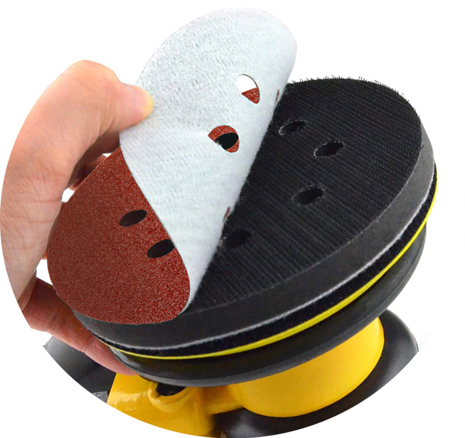 5-Inch Hook and Loop Buffer Pad Sanding Disc Backing Pads for Sanding ...