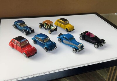 different models of small cars, set of 7pieces, metal. Vintage | eBay
