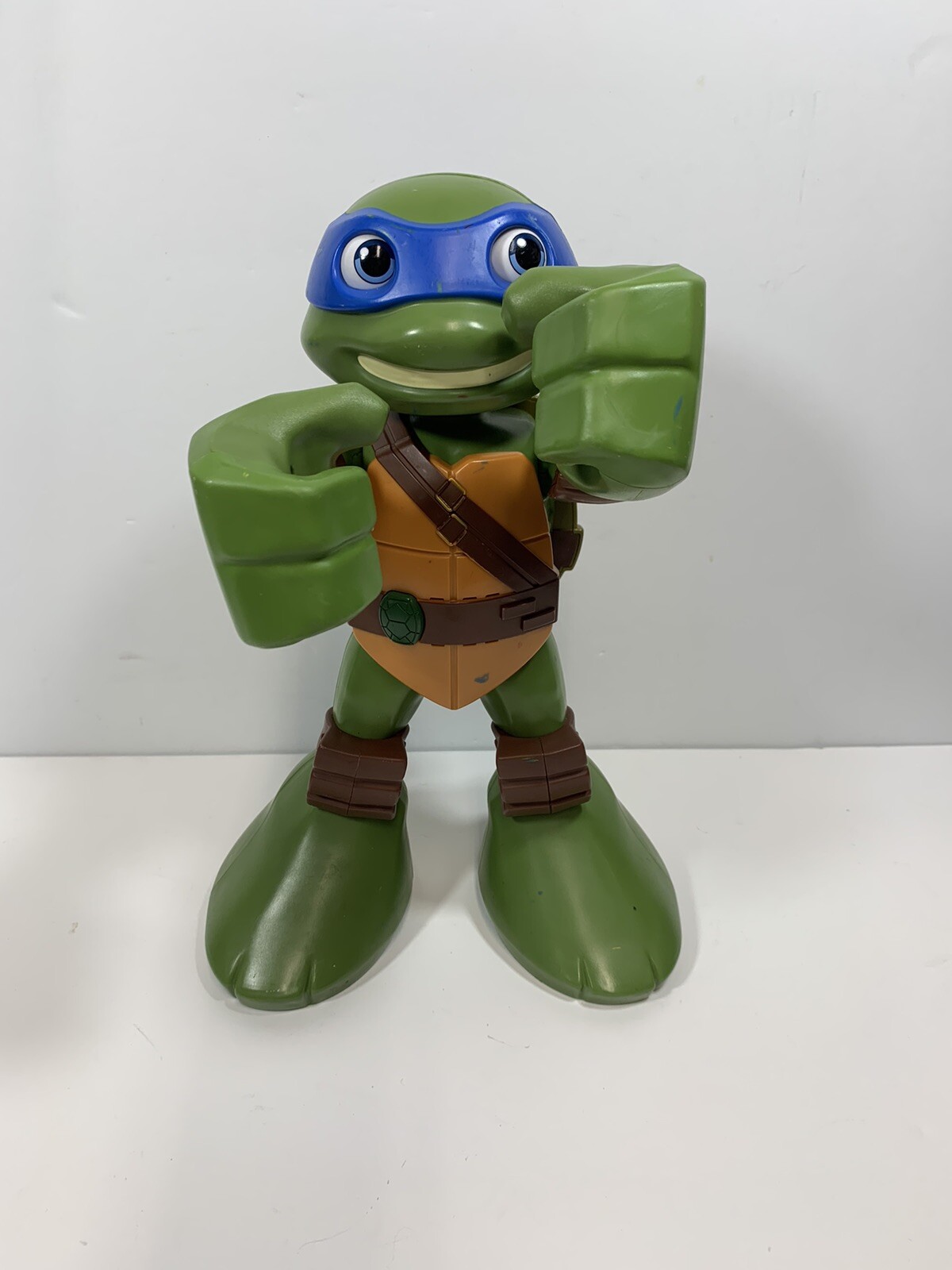 TMNT Teenage Mutant Ninja Turtles 12" Large Leonardo Talking Action ...
