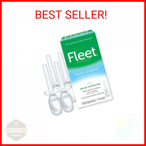 Fleet Laxatives, Liquid Glycerin Suppositories for Adult Constipation ...
