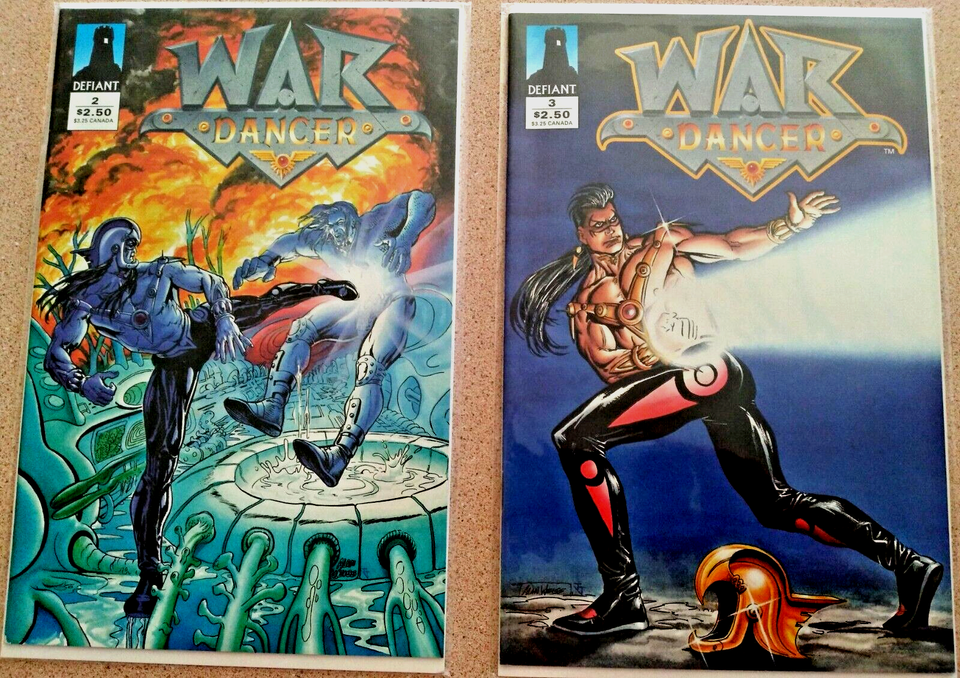 Defiant Comics Pacific Comics 13 Comic Lot Starslayer War Dancer High ...