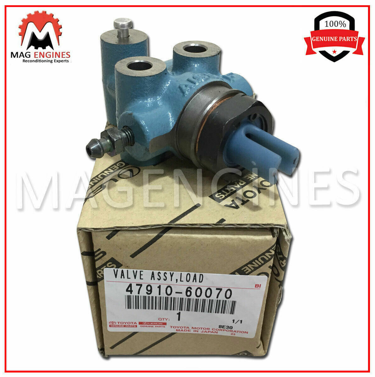 47910-60070 GENUINE OEM LOAD SENSING PROPORTIONING VALVE Land Cruiser ...