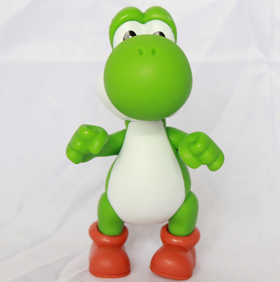 Super Mario Brothers Bros 5" Action Figure Yoshi Cake Topper Kids Toy ...