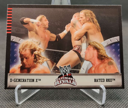 2008 Topps WWE Ultimate Rivals #12 D-Generation x vs. Rated RKO ...