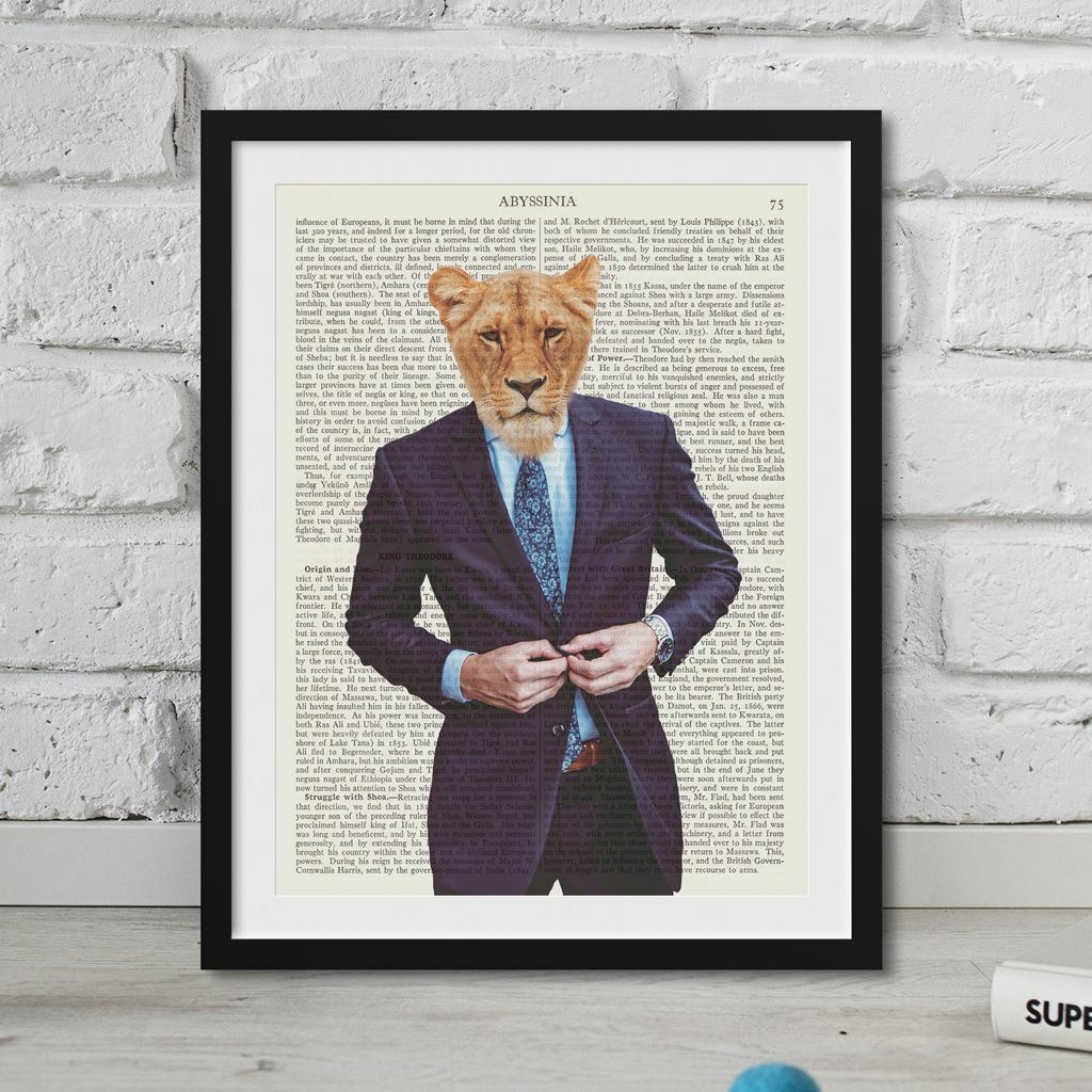 Lion With Human Body